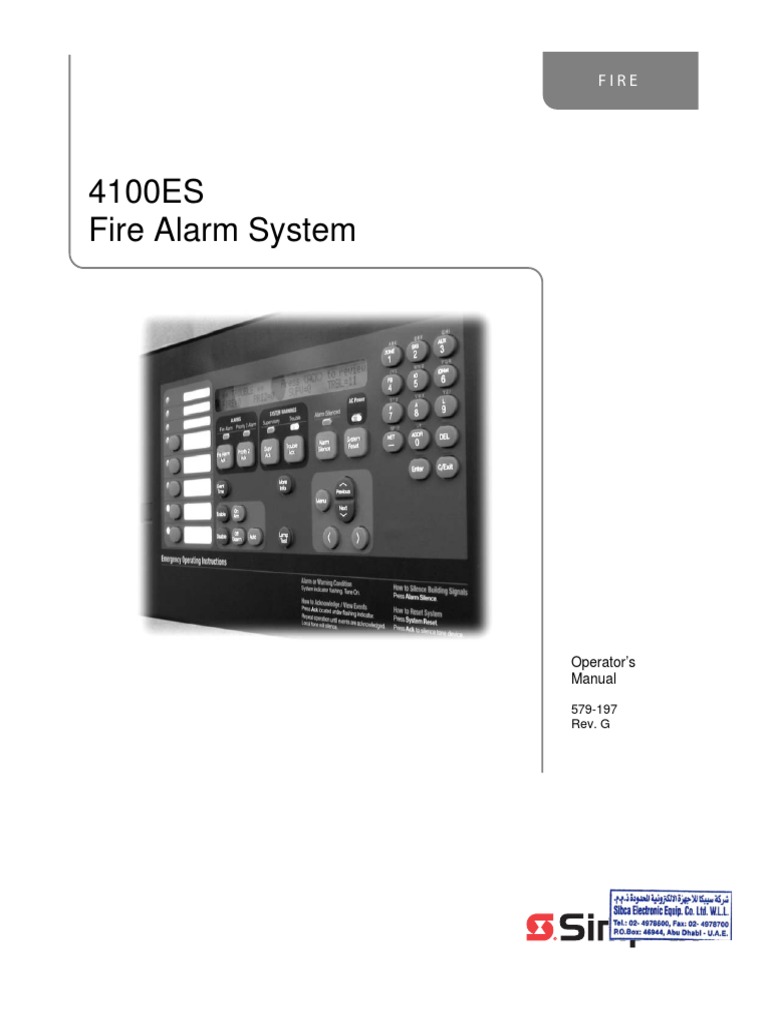 4100ES - Operator Manual | PDF | Electromagnetic Interference | Letter Case