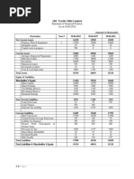 Financial Analysis of AMUL | PDF | Cash Flow Statement | Depreciation