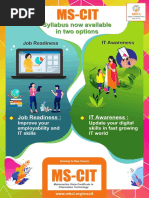 MS-CIT 2025 Syllabus Overview | PDF | Operating System | Internet