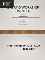TIMELINE OF JOSE RIZAL's EDUCATION IN PHILIPPINES AND ABROAD ...