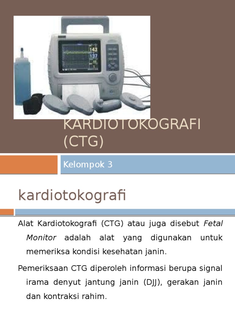 Kardiotokografi (CTG) | PDF