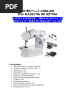 Maszyna Do Szycia Instrukcja Obslugi Lucznik 814 834 864 884 | PDF