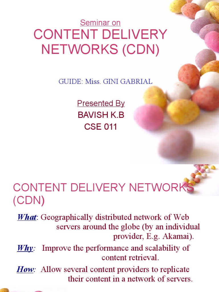 Content Delivery Networks Pdf Computer Network Cache Computing
