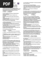 2nd Quarter Exam Esp 7 | PDF