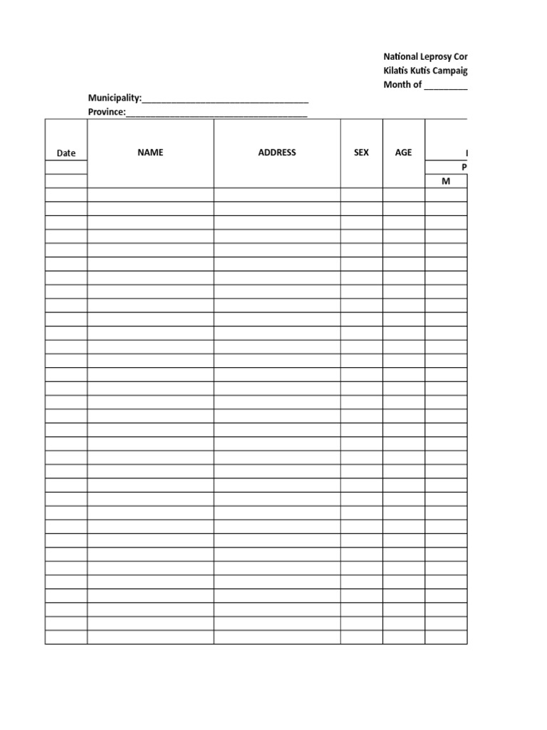 Kutis Kilatis Form | PDF