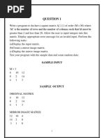 20 Computer Programs ISC JAVA | PDF | Factorization | String (Computer ...