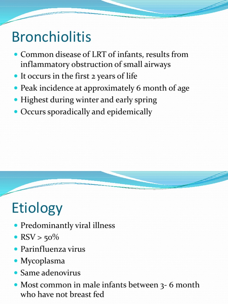 Bronchiolitis | Download Free PDF | Respiratory System | Clinical Medicine