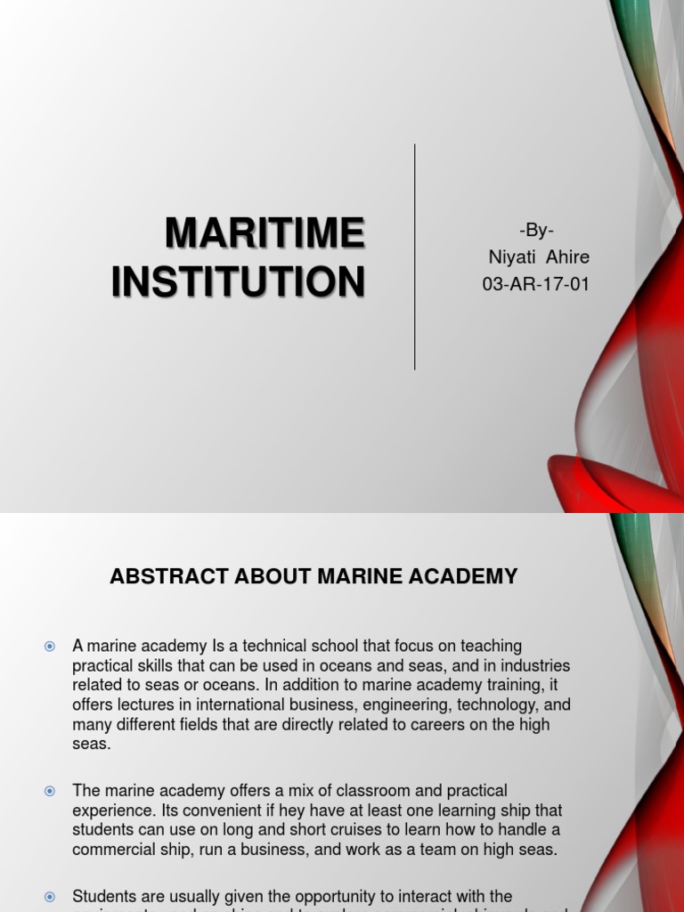 Maritime Institution | PDF | Oceanic Climate | Climate