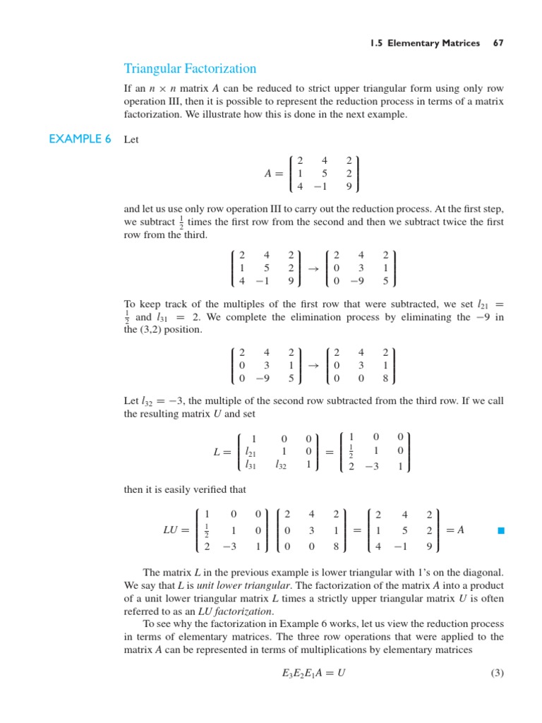 LU Decomposition Method PDF | PDF | Matrix (Mathematics) | Functional Analysis