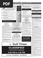 Gulf Times | PDF | Gulf Cooperation Council | Qatar