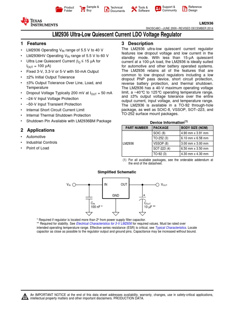 Regulator SMD | PDF | Capacitor | Electrostatic Discharge