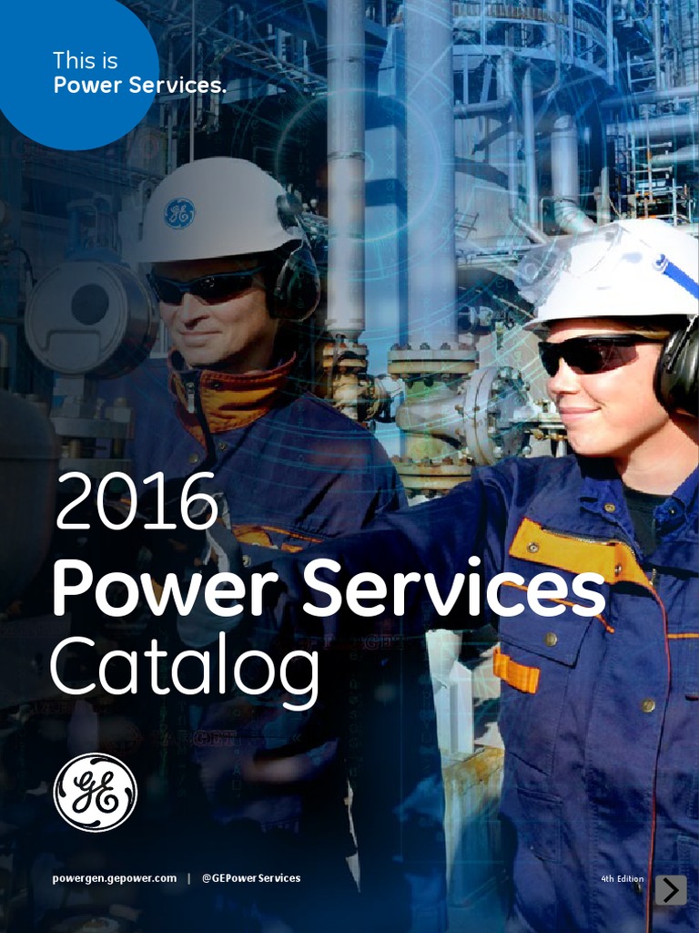 2016 Power Services Catalog PDF | PDF | Cogeneration | Analytics