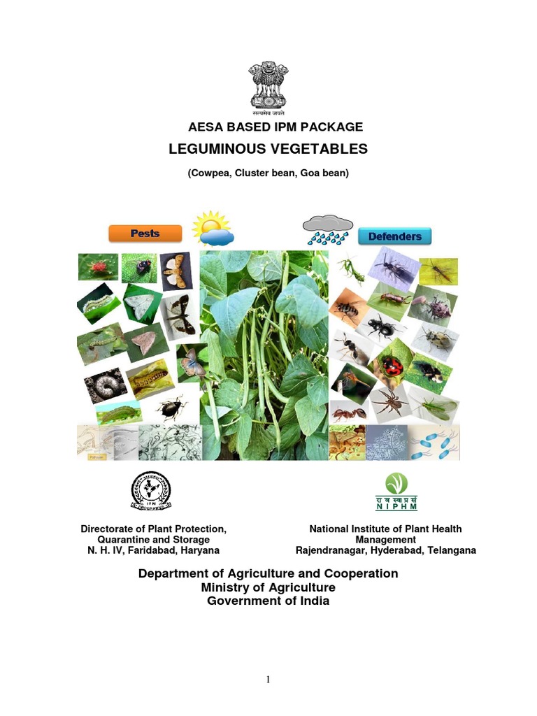 IPM Package For Leguminous Veg PDF | PDF | Agriculture | Botany