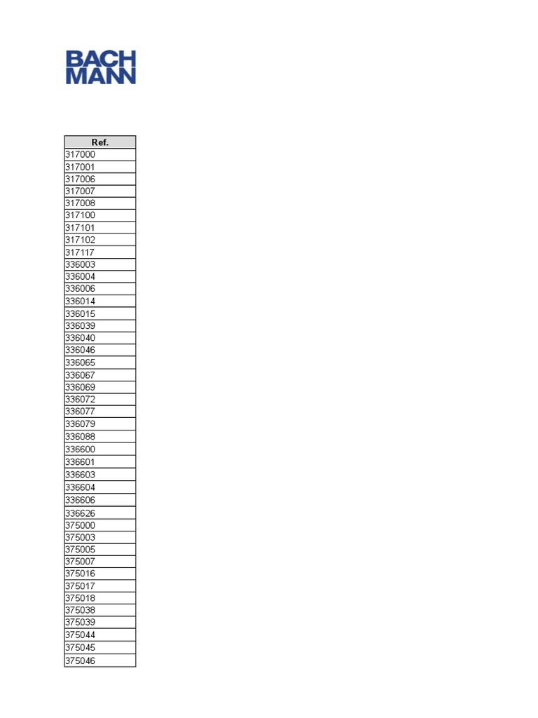 Tarifa Bachmann 2020 Facility PVP | PDF | Display Technology | Physical ...
