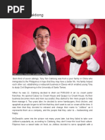 Henry Sy: A Filipino Business Icon | PDF | Philippines | Makati