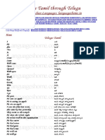 1000 Most Common Telugu Words | PDF