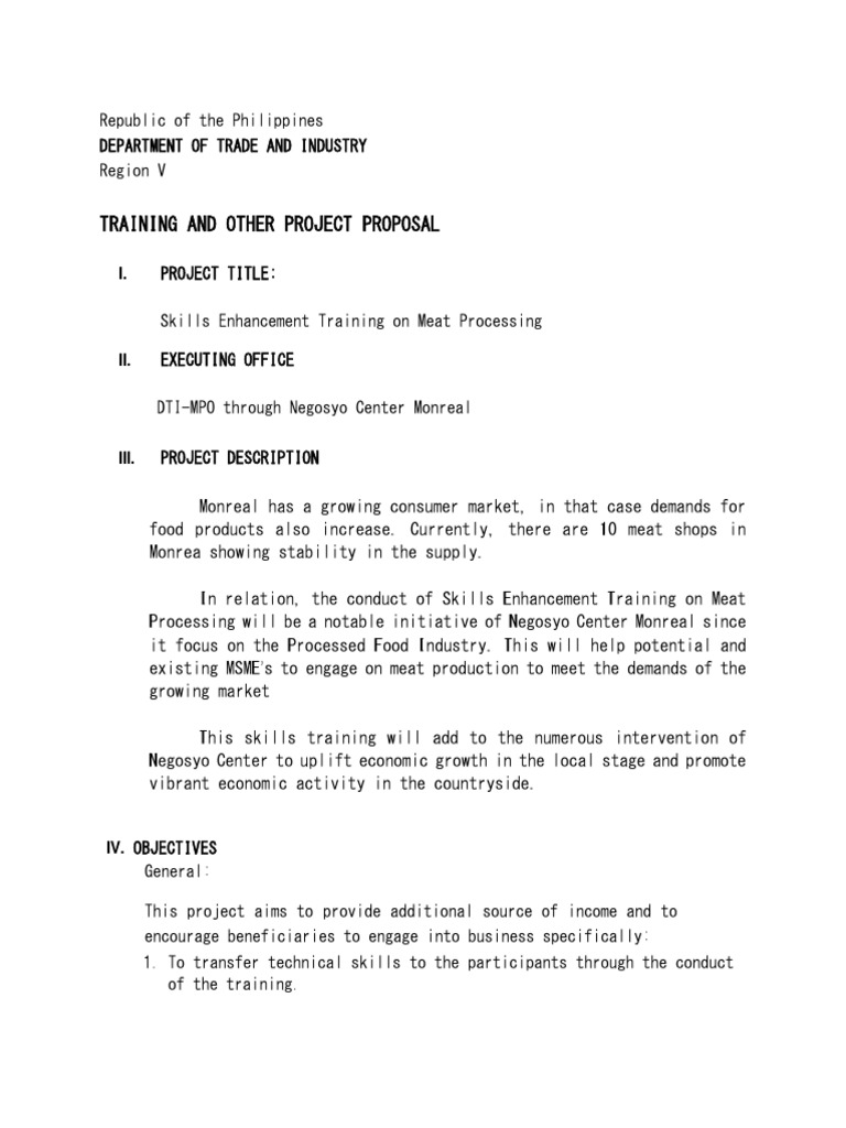 Training On Meat Processing | PDF | Meat | Foods