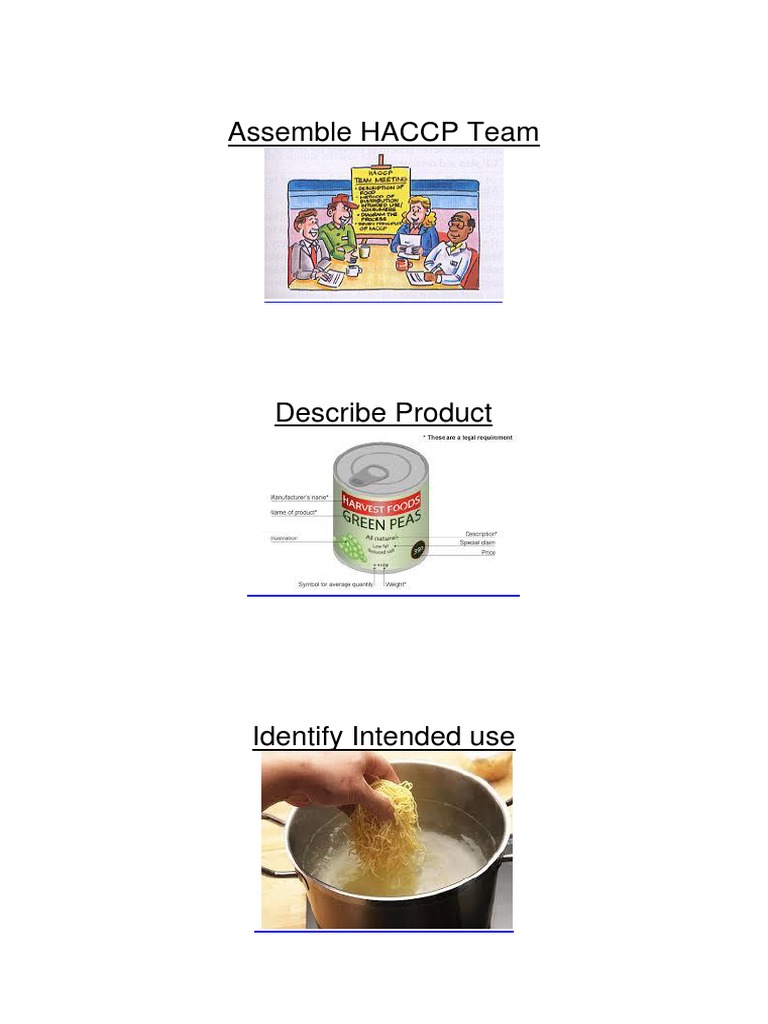 Assemble HACCP Team | PDF