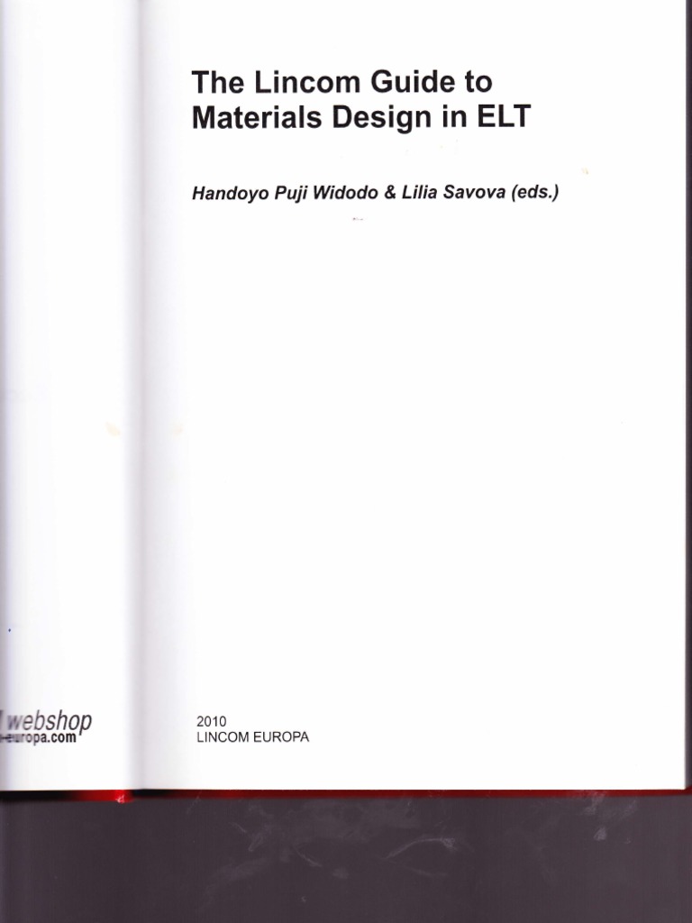 ESP Materials Design PDF | PDF | English As A Second Or Foreign ...