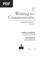 Writing Academic English 4th Ed - Answer Key | PDF