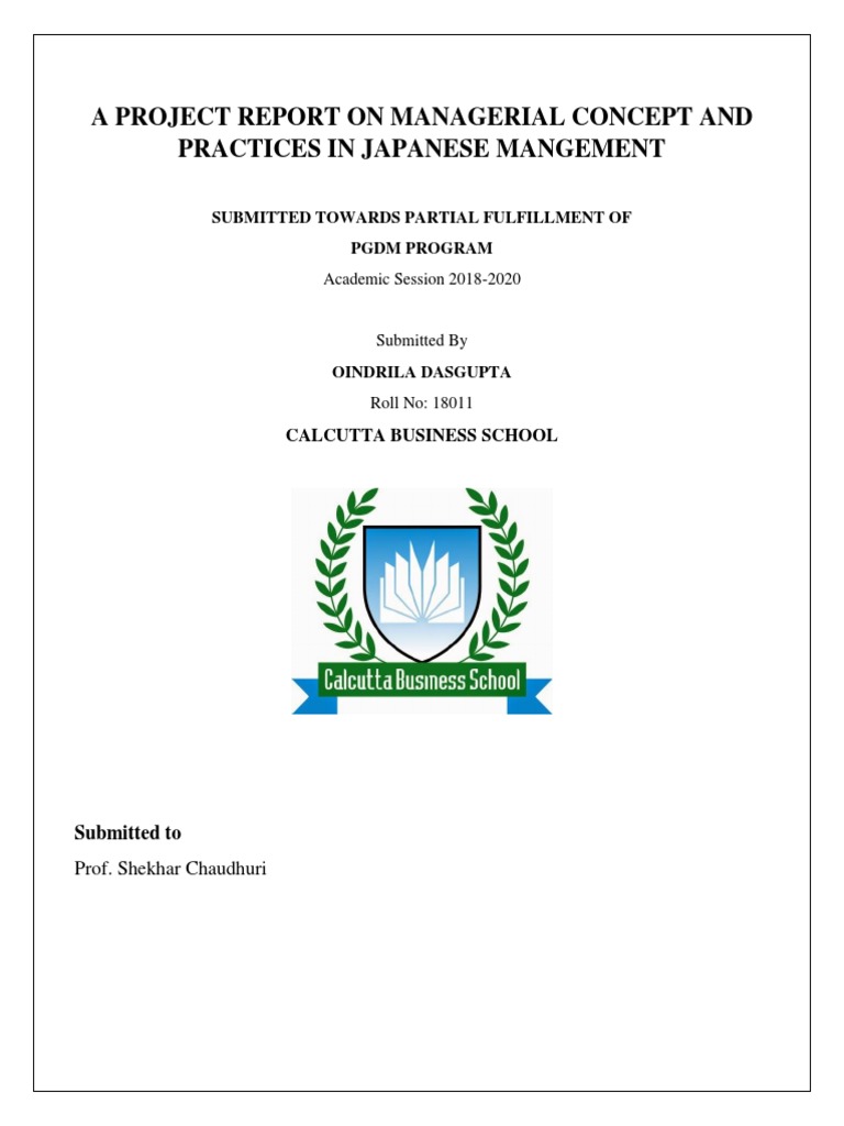 Japanese Management | PDF | Lean Manufacturing | Japan