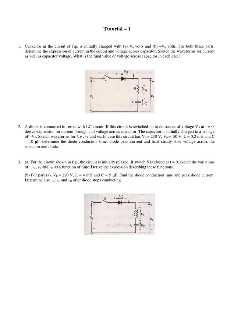 PEC Tutorial 1 | PDF