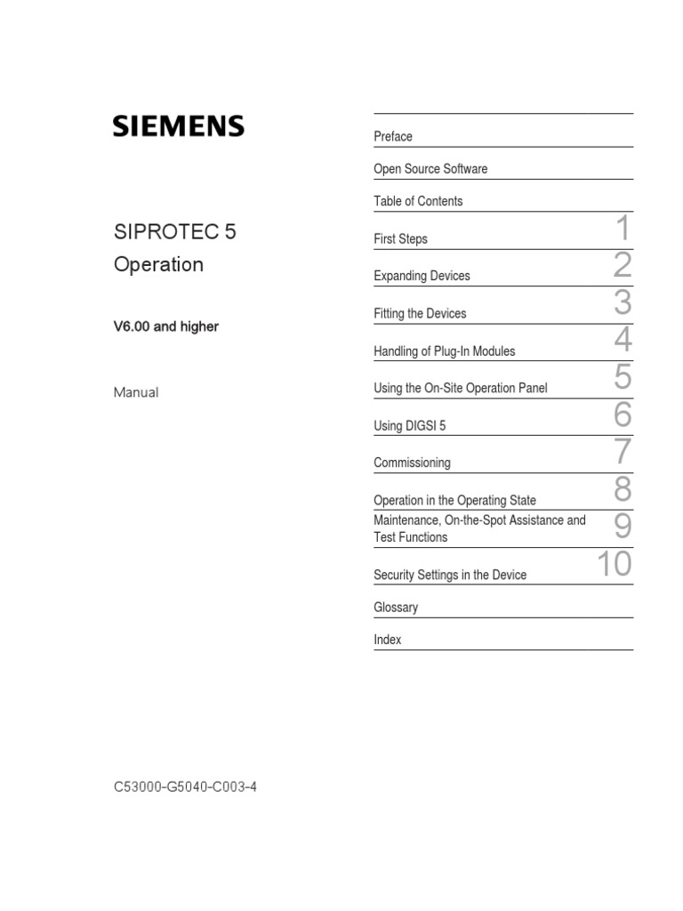 Siprotec 5 Operation | PDF | Software | License
