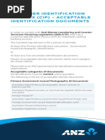 Westpac Individual Customer ID Checklist | PDF | Identity Document ...
