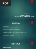Mapa Conceptual Unidad 1 Algoritmo | PDF