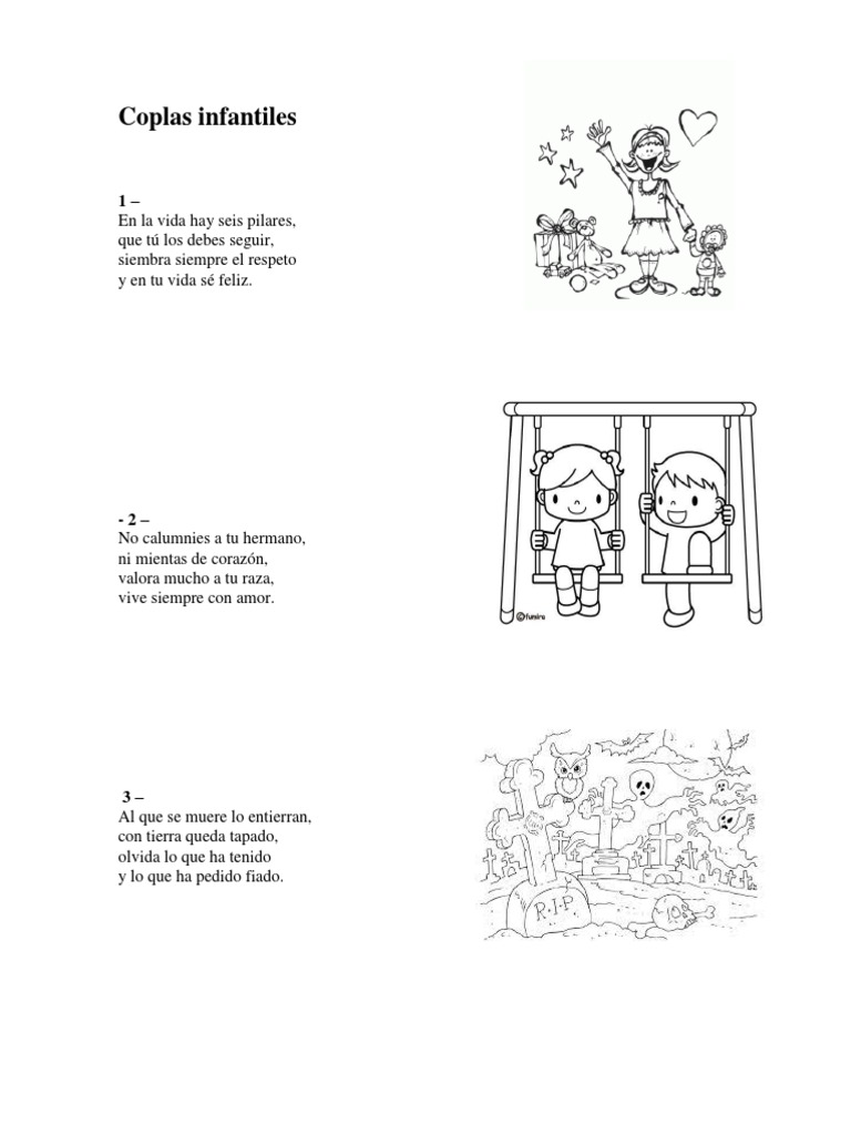 Coplas Infantiles | PDF