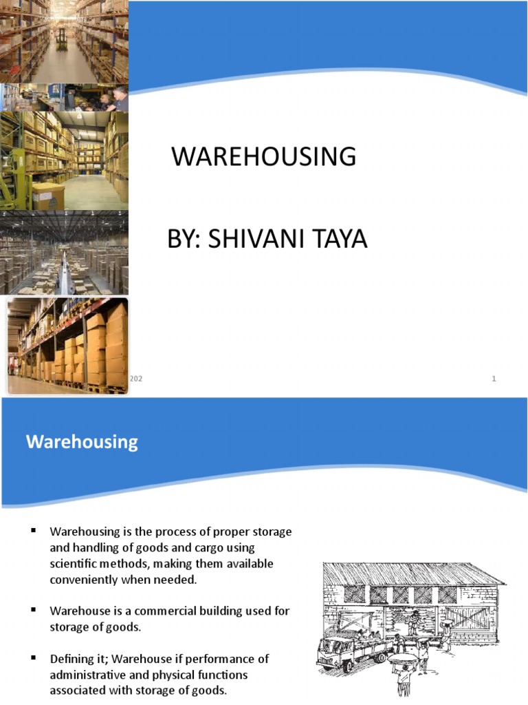 The Essentials of Warehousing: Functions, Types, Advantages and the ...