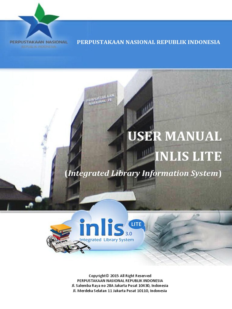 User Manual Inlis Lite | PDF | Komputer | Teknologi & Rekayasa