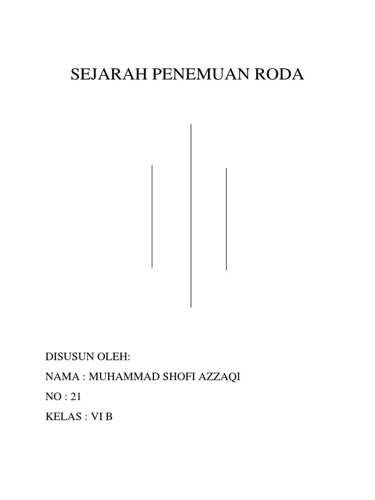Sejarah Penemuan Roda | PDF