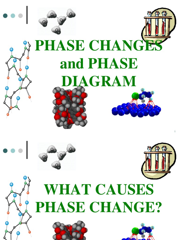 Phase Change and Phase Diagram | PDF | Phase (Matter) | Phase Diagram