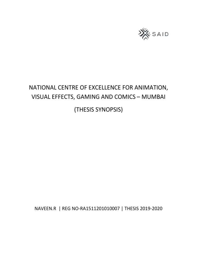 Thesis Pdf Animation