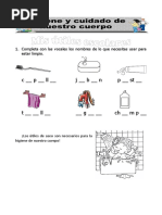 Identifica y Colorea Los Alimentos Energéticos | PDF