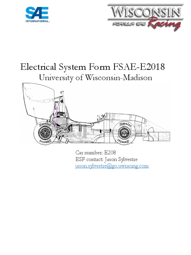 FSAE Electric System Guide | PDF | Electrical Connector | Electronic Circuits