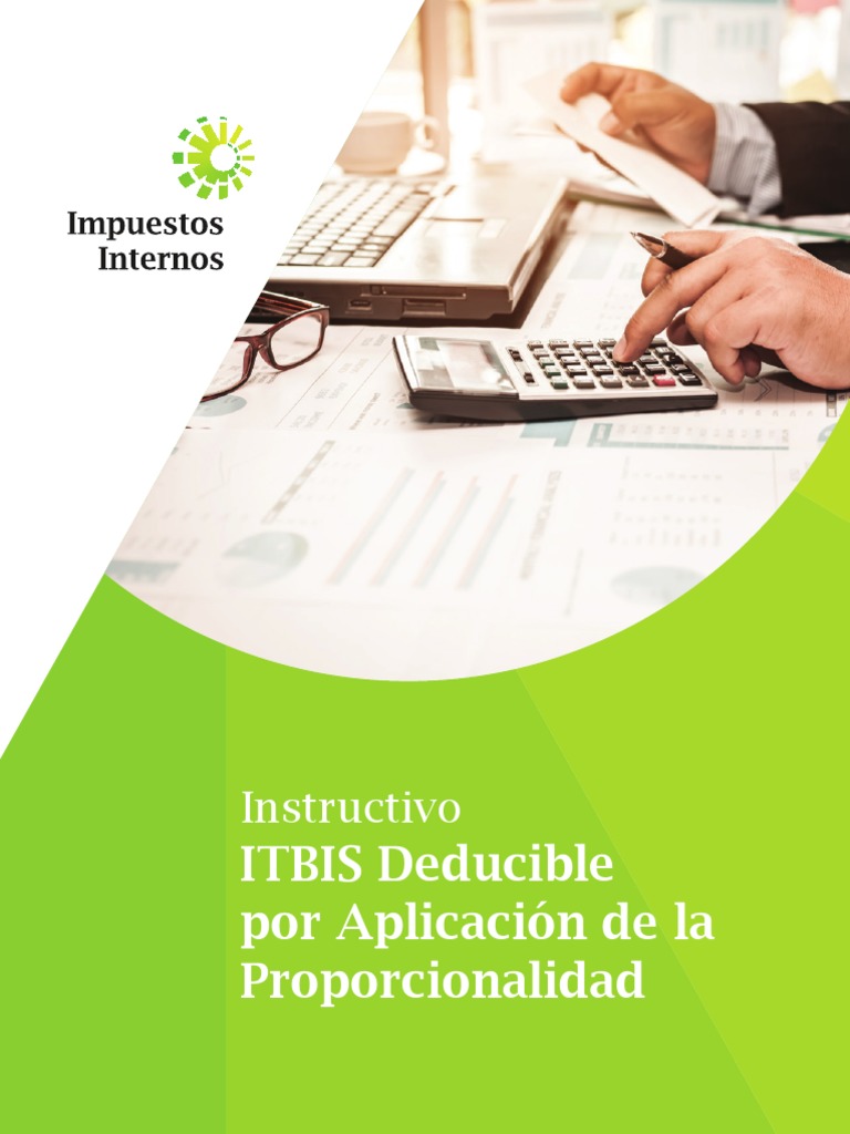 ITBIS Deducible y Proporcionalidad | PDF | Impuestos | Bienes