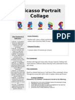 Cut & Create: Picasso Portrait Collage | PDF