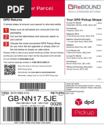 DPD Return Label | PDF