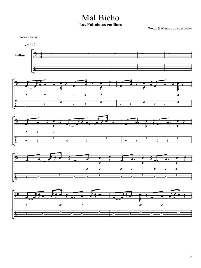 Fabulosos Cadillacs Los Mal Bicho PDF | PDF