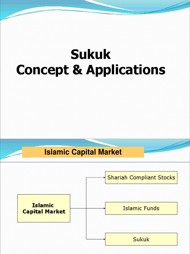 Applications of Sukuk | PDF | Bonds (Finance) | Financial Capital