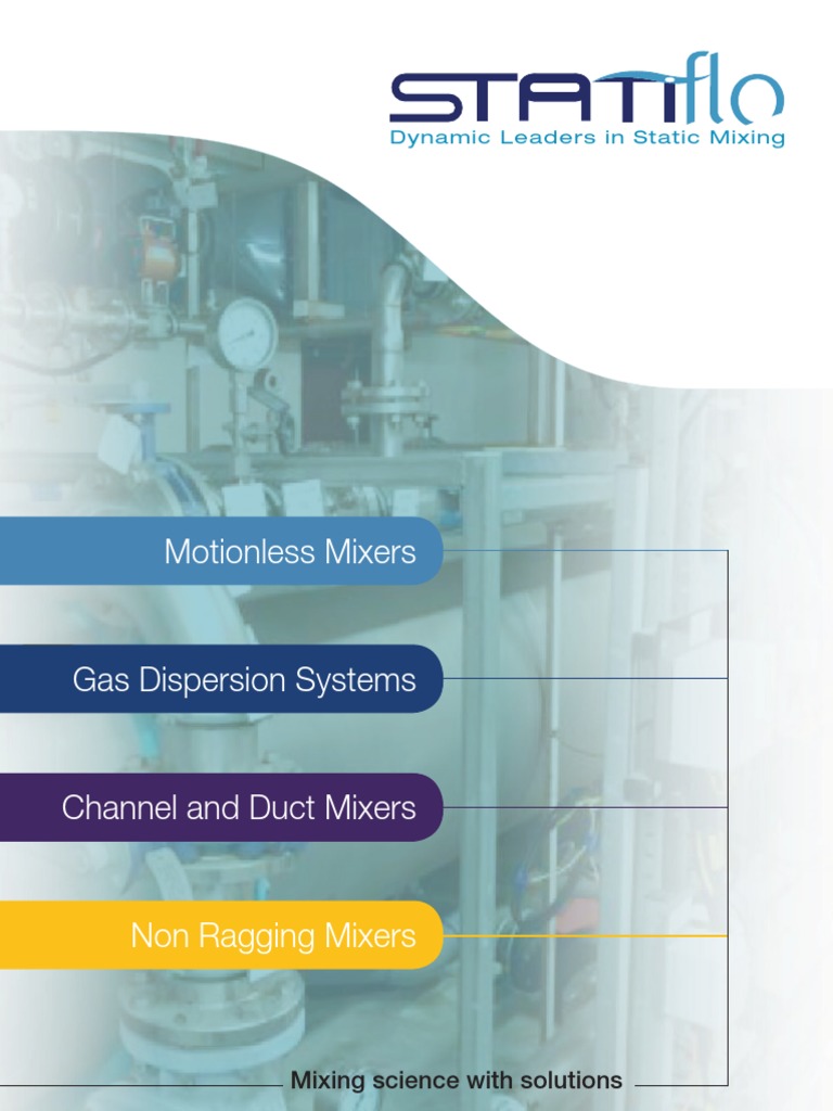 Statiflo Brochure - EN-USA | PDF | Water Purification | Liquids