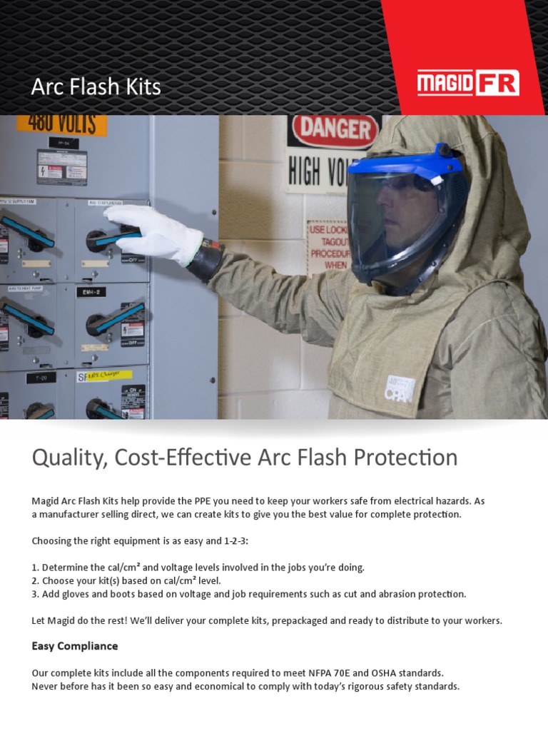 Magid Arc Flash Kits Brochure 2019 | PDF | Personal Protective ...