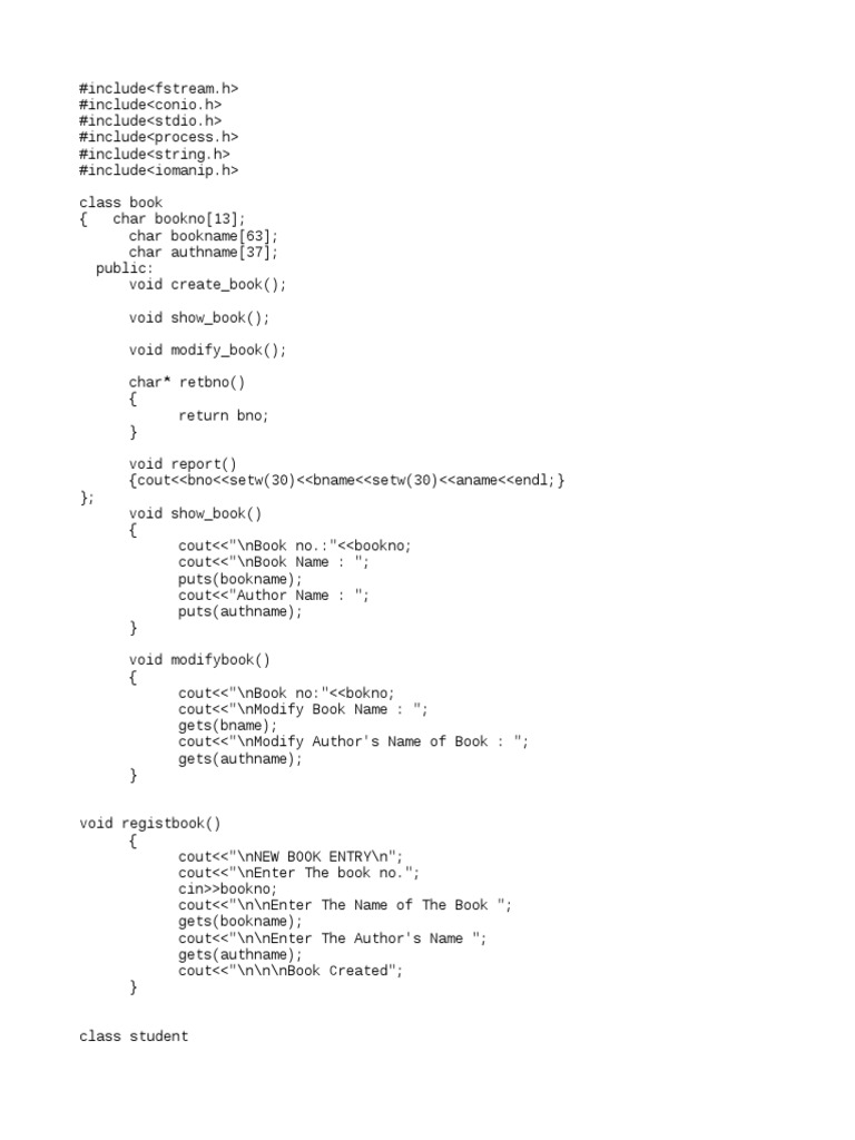 Library Management System Project | PDF | Software Development ...