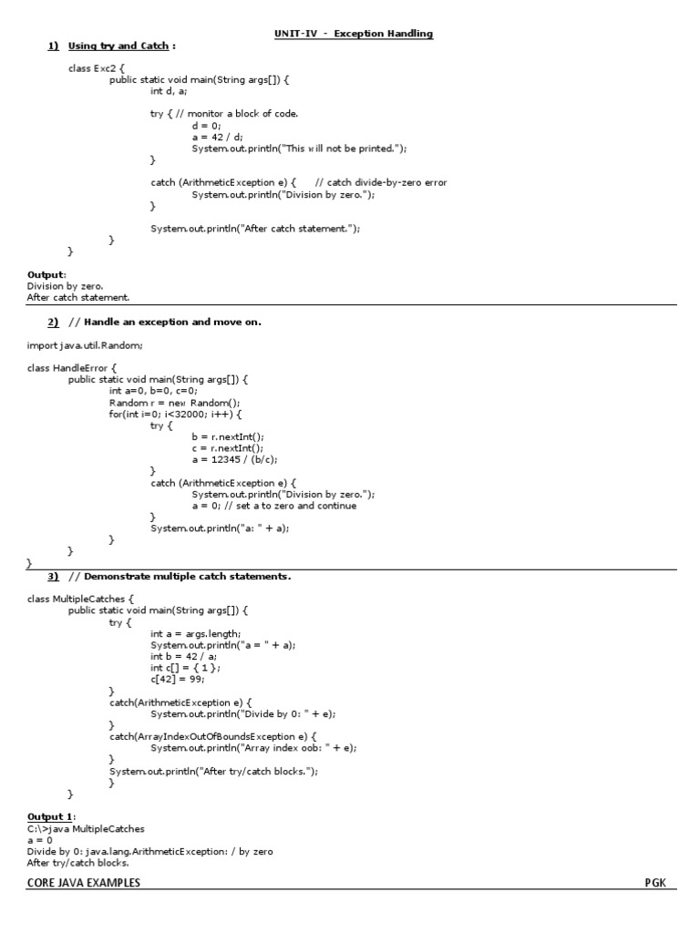 Core Java - Unit 4 | PDF | String (Computer Science) | Constructor ... Core Java - Unit 4 | PDF | String (Computer Science) | Constructor ...