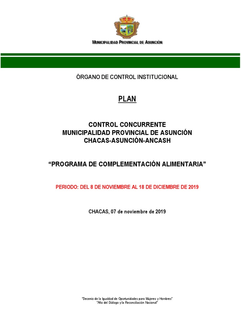 Plan Control Concurrente | PDF | Planificación