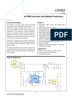 LD 7575 | PDF | Mosfet | Field Effect Transistor