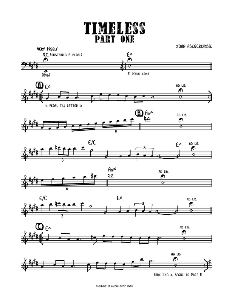 John Abercrombie - Timeless | PDF