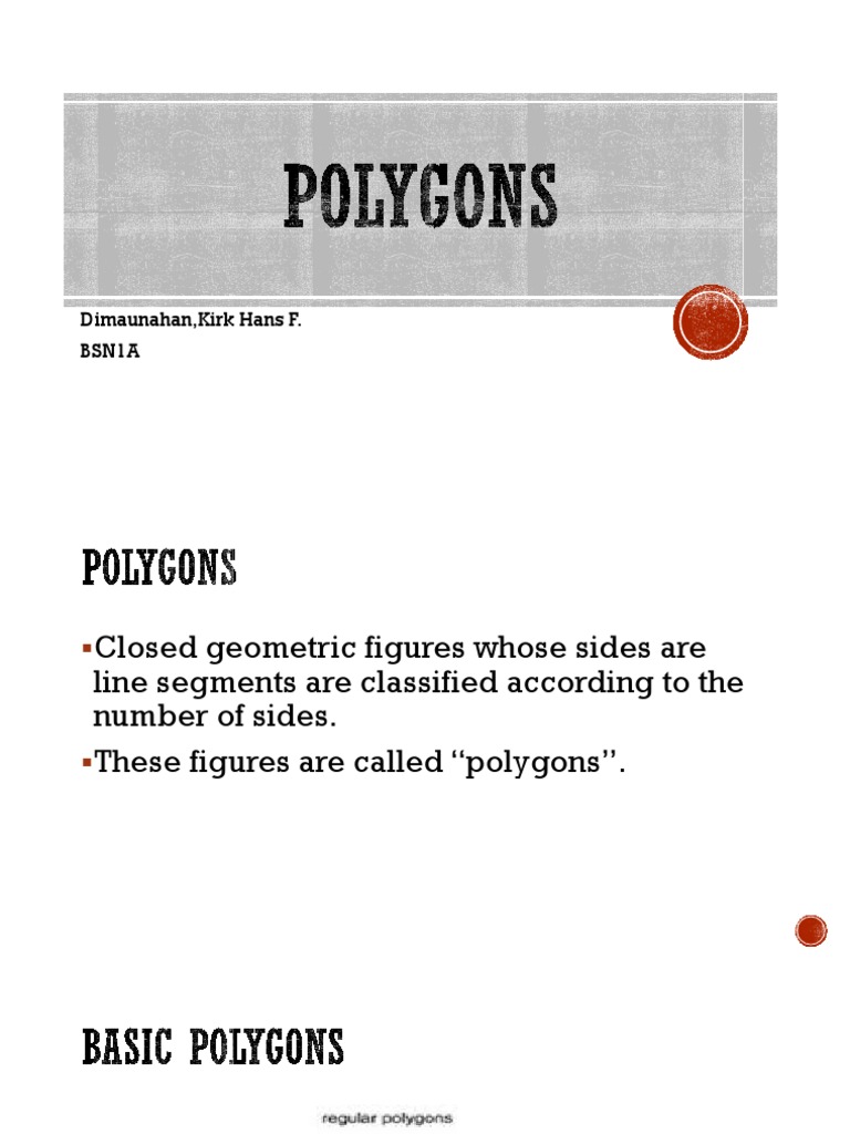 POLYGONS | PDF | Volume | Rectangle
